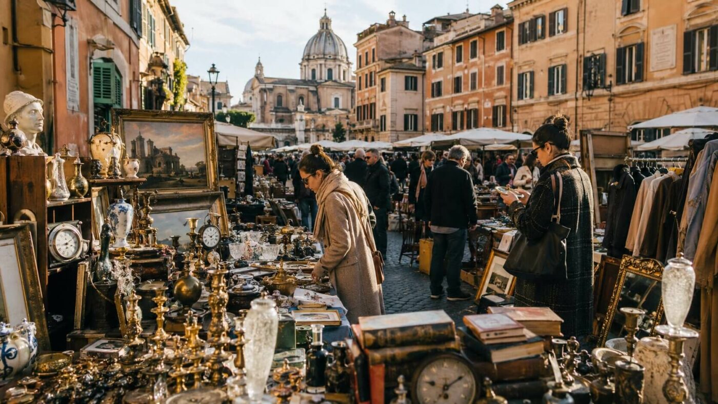 Best Flea Markets in Rome: Antiques, Vintage & Sunday Markets Guide ...